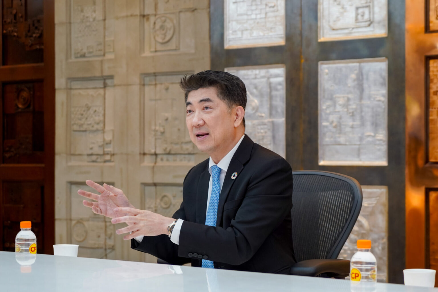 健康とおいしさを両立、日本との連携も推進 〜タイ食品大手CPFのプラシットCEOインタビュー〜 - THAIBIZ